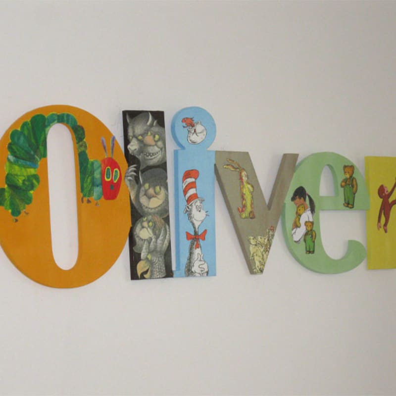 Connected Letters - $50 value for $25