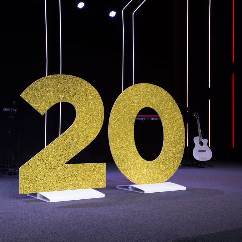 Standing Large Letters | CraftCuts.com