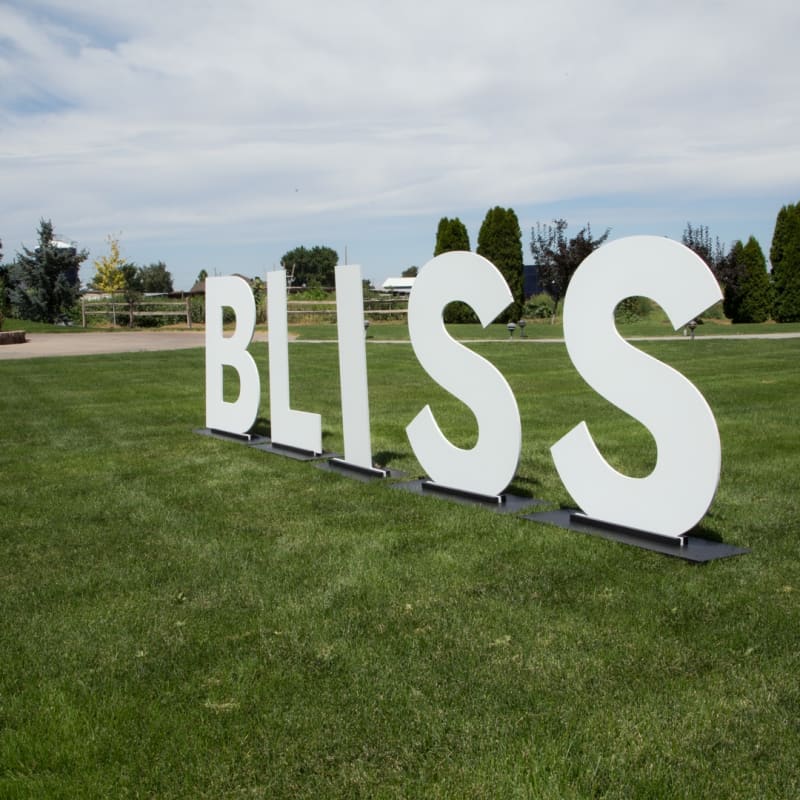 Large Standing Wood Letters - Big Yard Letters | Craftcuts.com