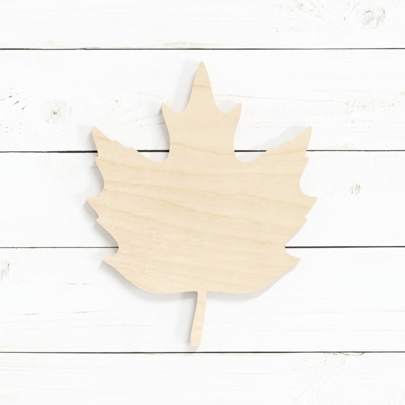 Maple Leaf Craft Shape - Any Material | CraftCuts.com