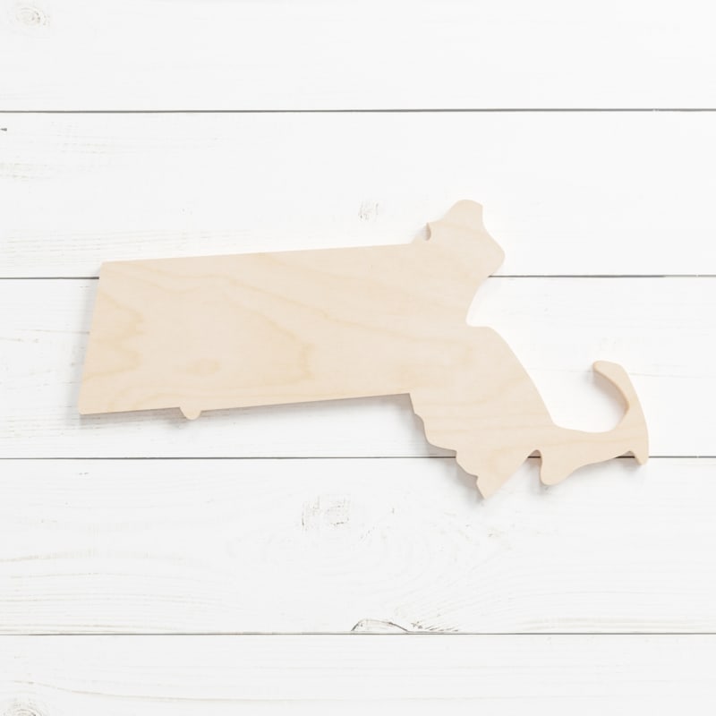 Massachusetts Craft Shape | CraftCuts.com