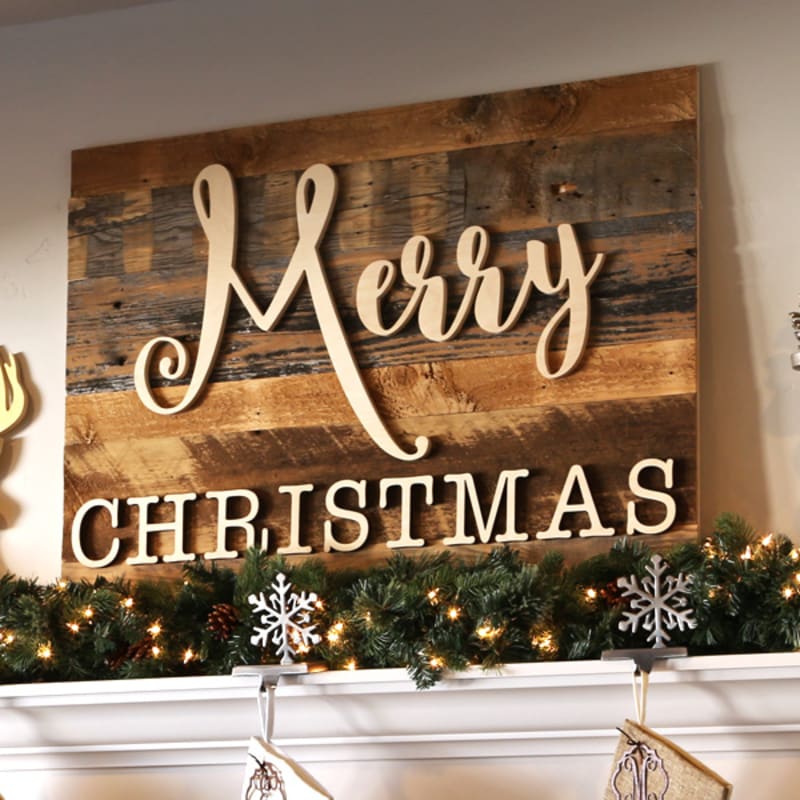 Custom Reclaimed Wood Signs | CraftCuts.com