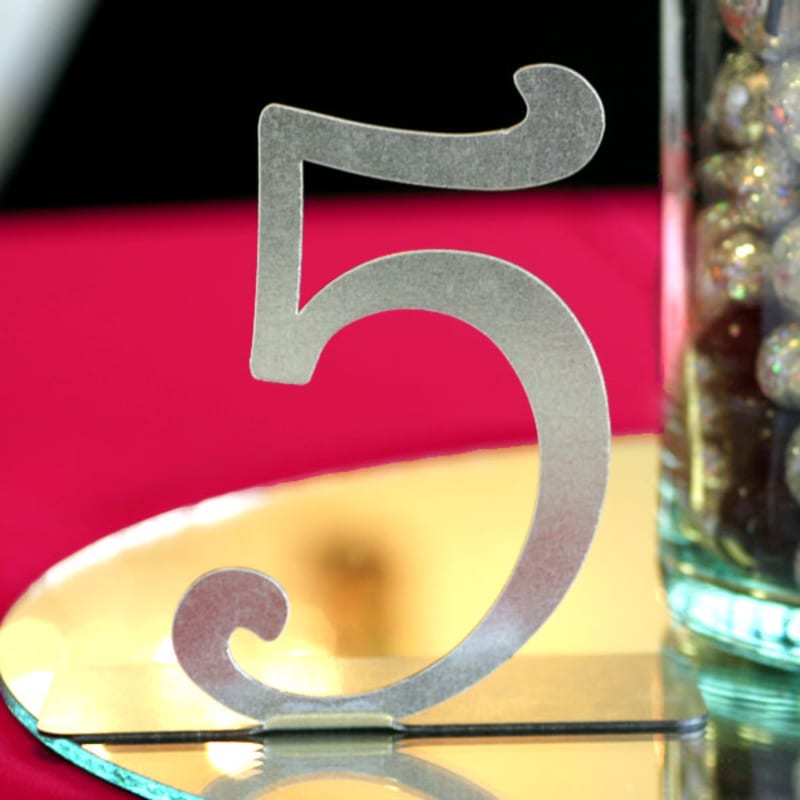 Metal Wedding Table Numbers | CraftCuts.com