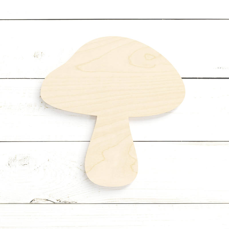 Wood Mushroom Craft Shape | CraftCuts.com