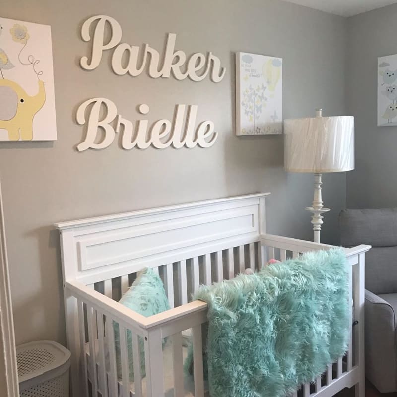 Script Nursery Letters - Cursive Nursery Letters | Craftcuts.com