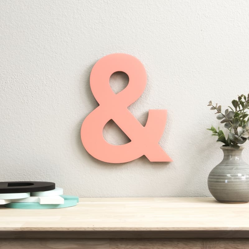 Painted Wood Letters (MDF) | Craftcuts.com