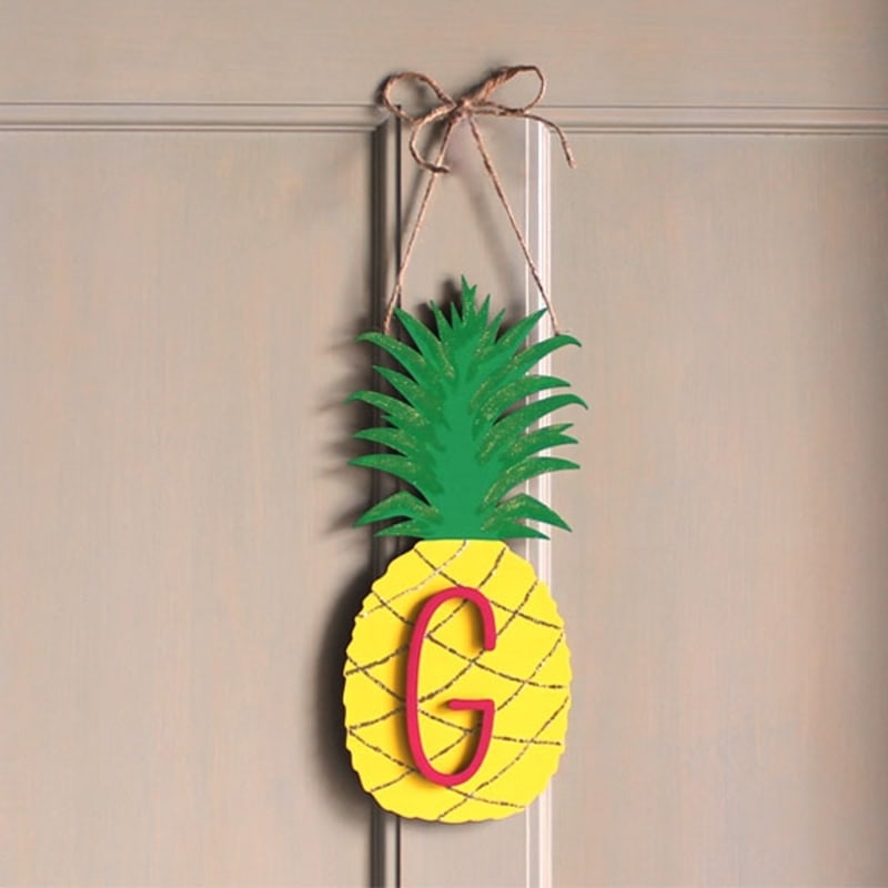 Pineapple Monogram Kit | CraftCuts.com