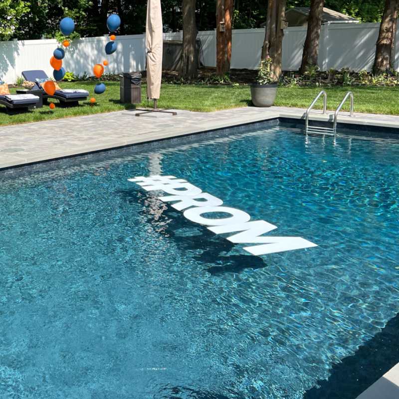 Prom Floating Foam Letters | CraftCuts.com