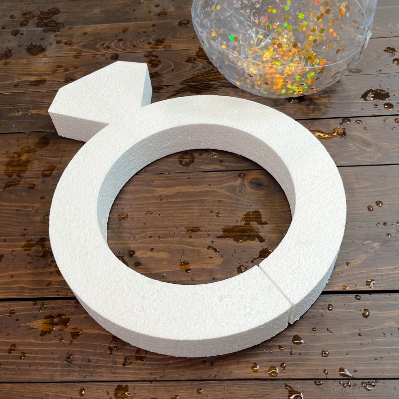 Foam Engagement Ring Shape - Floating Ring Shape | Craftcuts.com