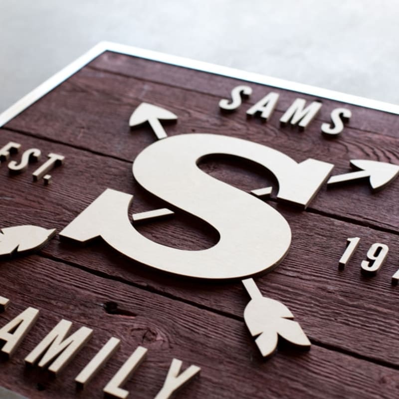 Custom Reclaimed Wood Signs | CraftCuts.com