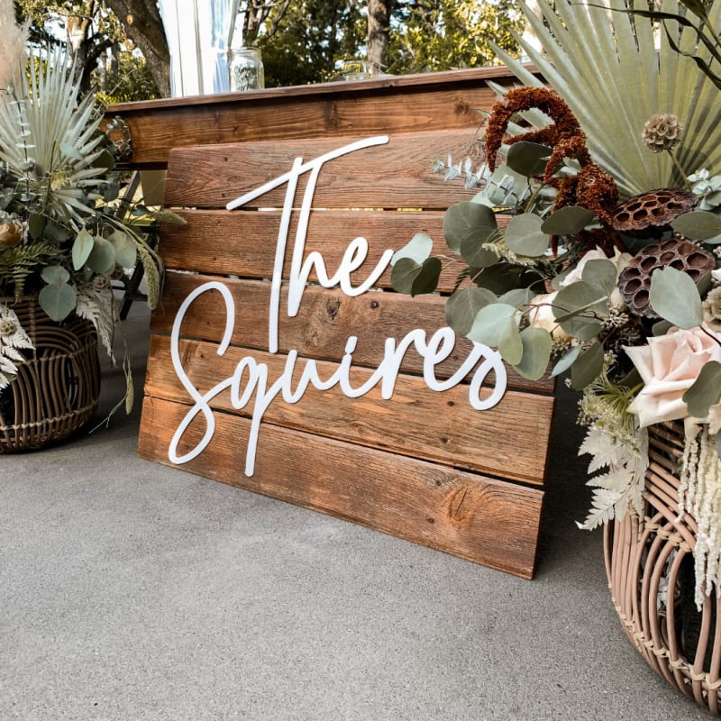 Script Acrylic Letters | CraftCuts.com