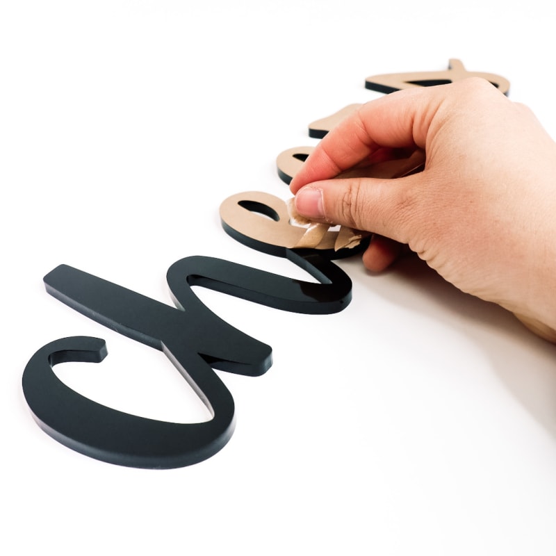 Script Acrylic Letters | CraftCuts.com