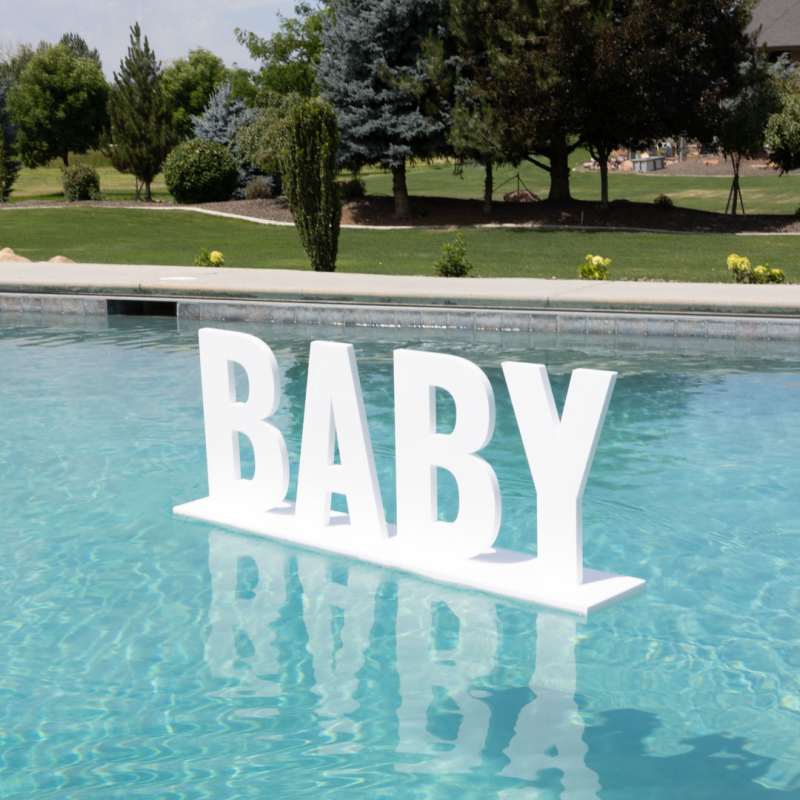 Standing Floating Foam Letters | Craftcuts.com