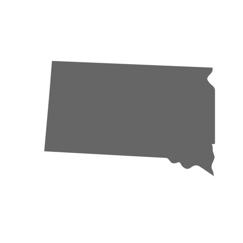 South Dakota Craft Shape - Wood Cutout - Any Size | CraftCuts.com