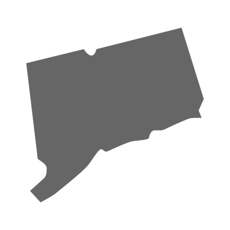 Connecticut Stencil | Craftcuts.com