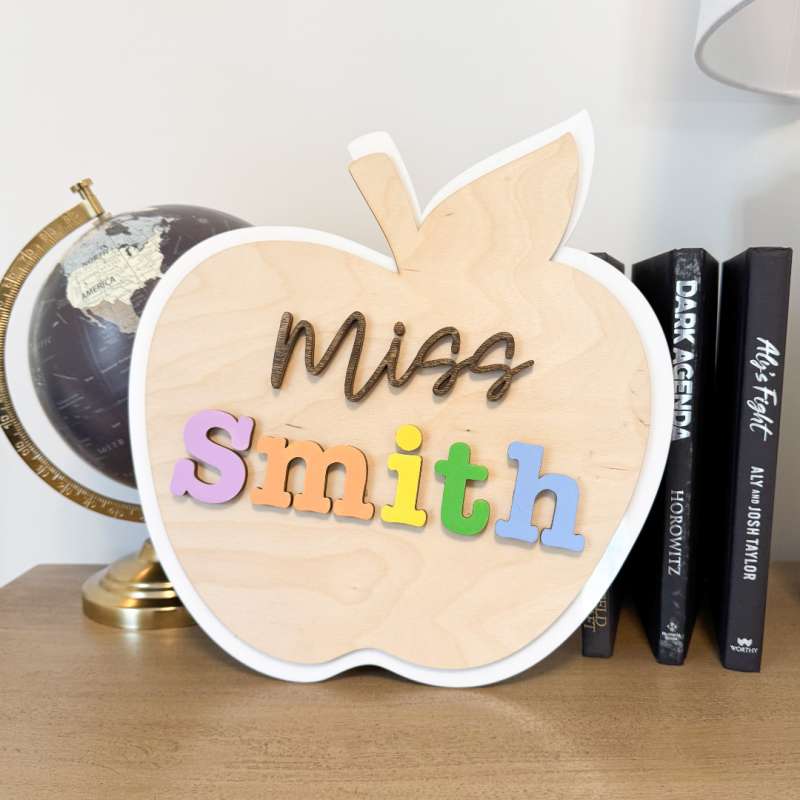 Apple Craft Shape - Any Material | CraftCuts.com