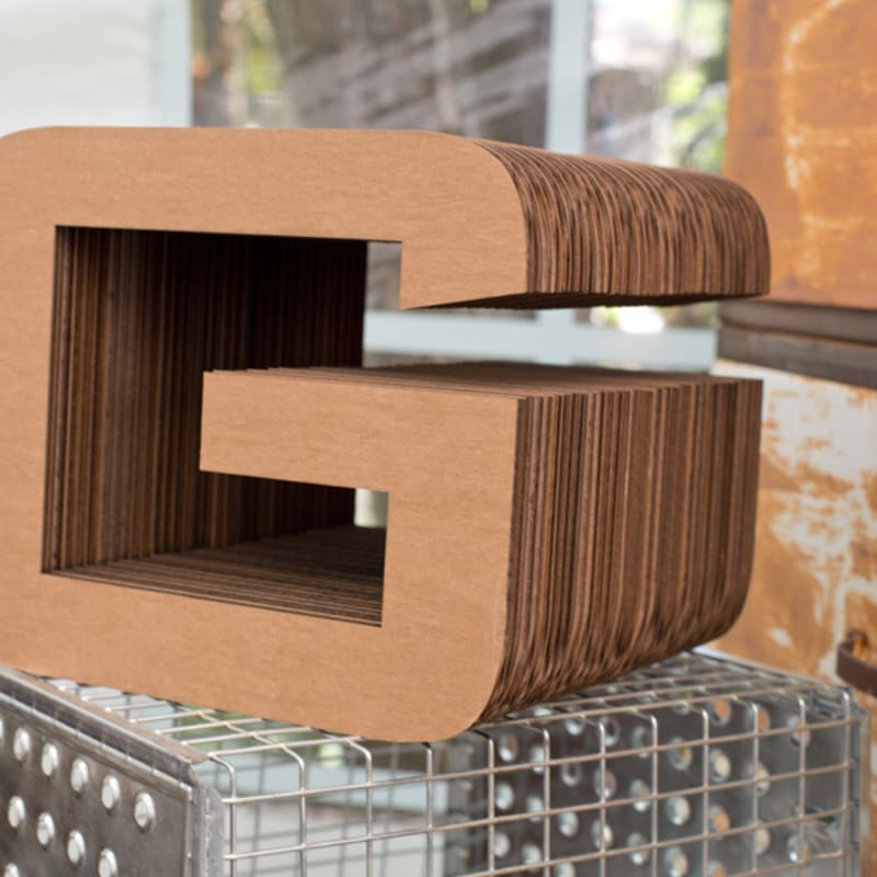Thick Cardboard Letters | Temporary Craft Letters
