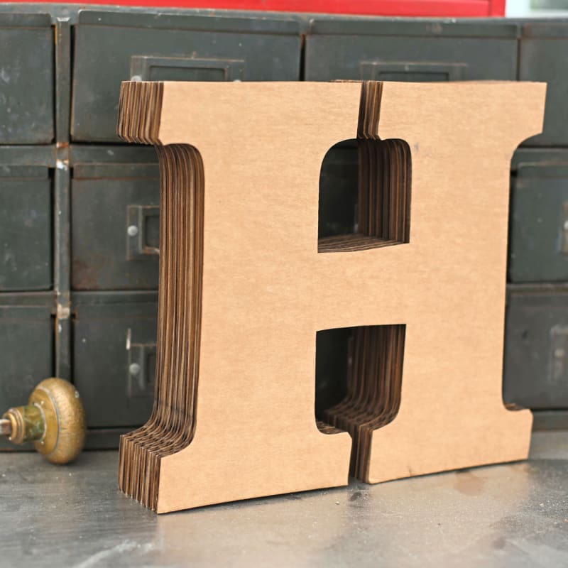 Thick Cardboard Letters | Temporary Craft Letters