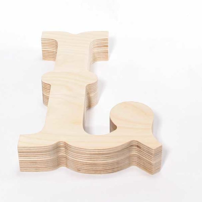 Large Wood Letter - Decorate with Large Wall Letters | Craft Cuts