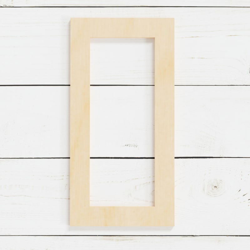 Thick Rectangle Frame Craft Shape | CraftCuts.com