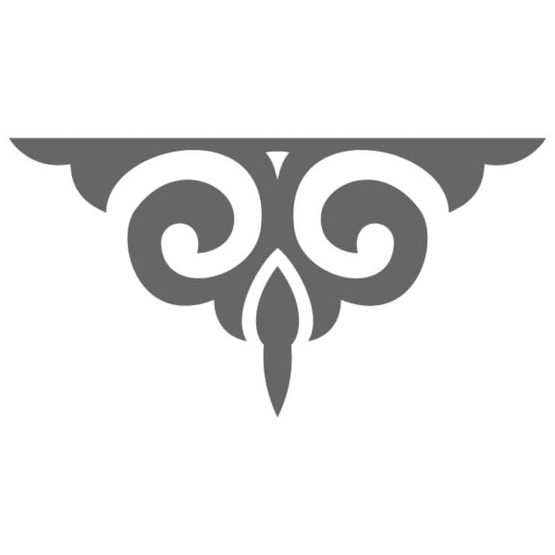 Scroll 74 Decal - Scroll 74 Wall Decal | Craftcuts.com