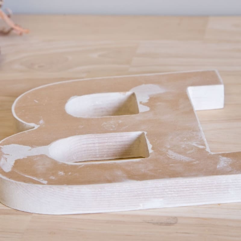 Whitewash Letter - Farmhouse Letters | Craftcuts.com
