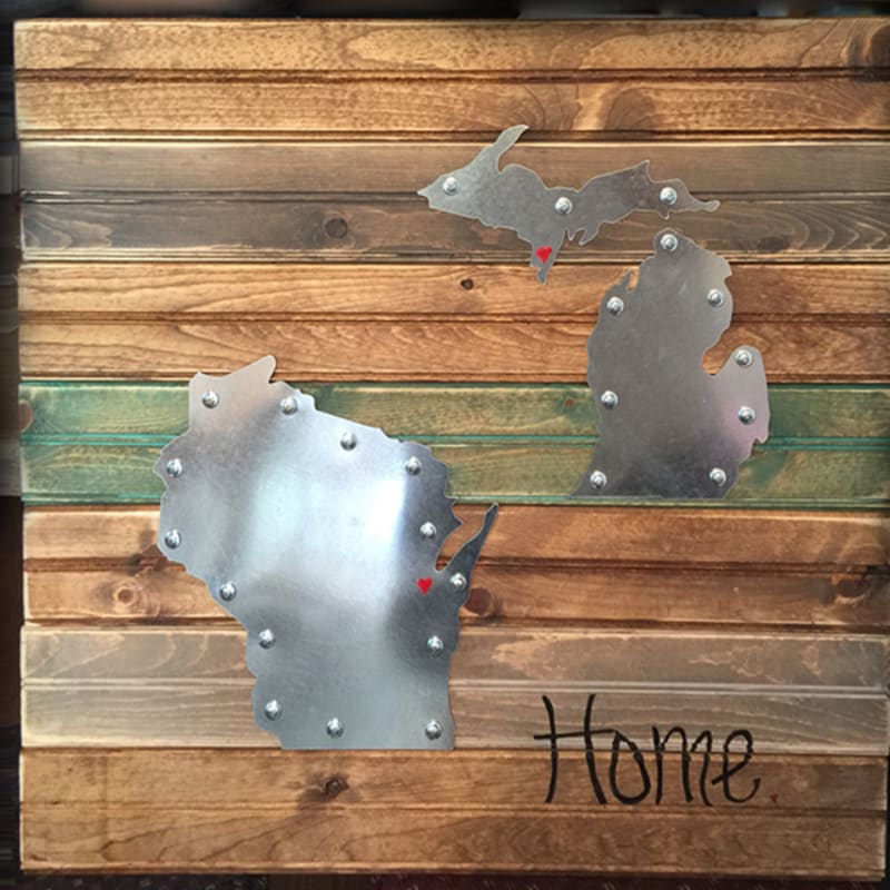 Michigan Craft Shape - Wood Cutout - Any Size | CraftCuts.com