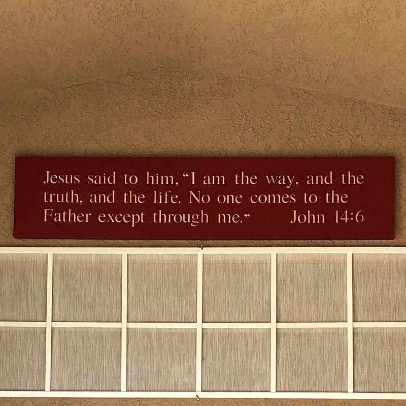 Wood Church Lettering | CraftCuts.com