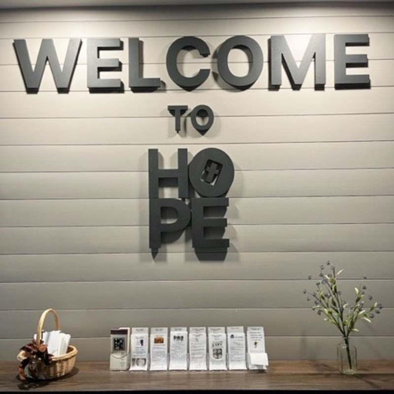 Wood Church Lettering | CraftCuts.com