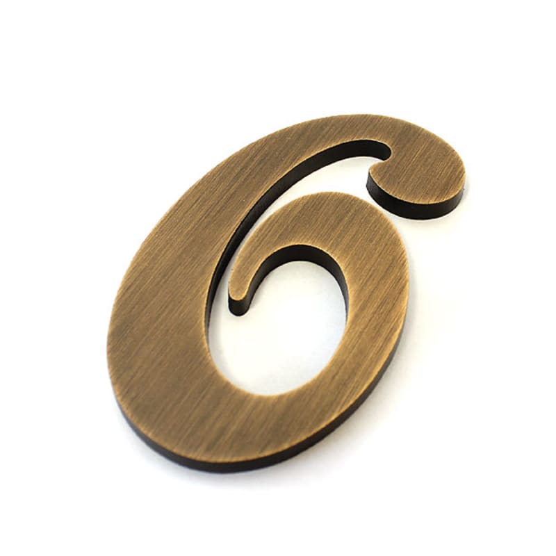 Bronze Numbers Custom Any Size Any Style Woodland Manufacturing