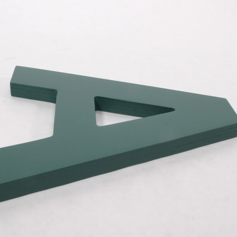 Baltic Birch Painted Wood Letters | Woodland Manufacturing