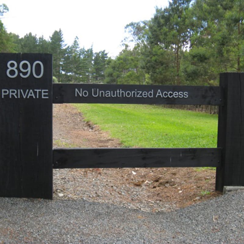 Neighborhood Signs - Custom Subdivision Signs | Woodland Mfg