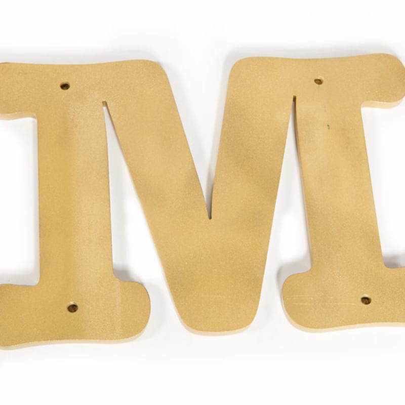 Brass Letters Custom Brass Signs Woodland Mfg