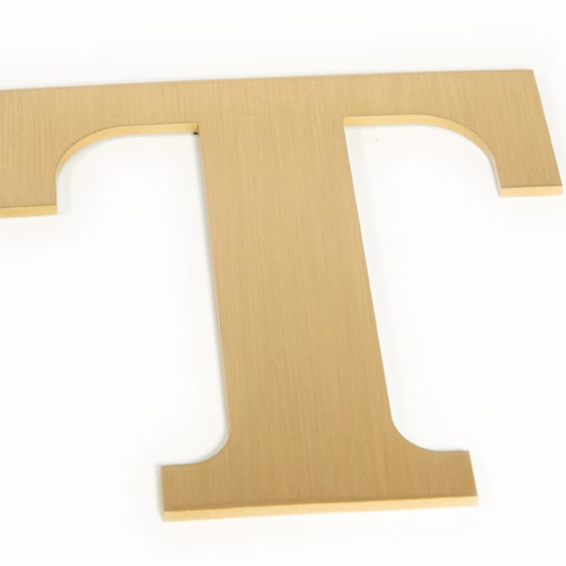 Brass Letters - Custom Brass Signs | Woodland Mfg