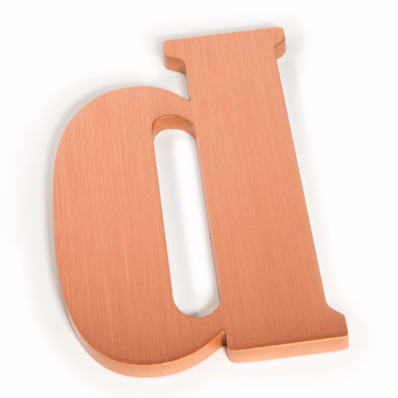 Copper Letters - Any Font. Any Size. Customize. | Woodland Manufacturing