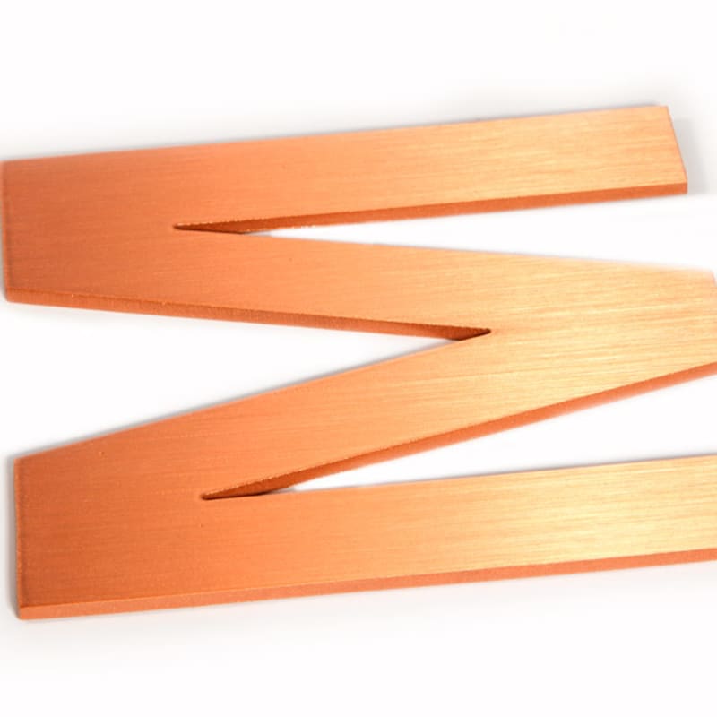 Copper Letters - Any Font. Any Size. Customize. | Woodland Manufacturing