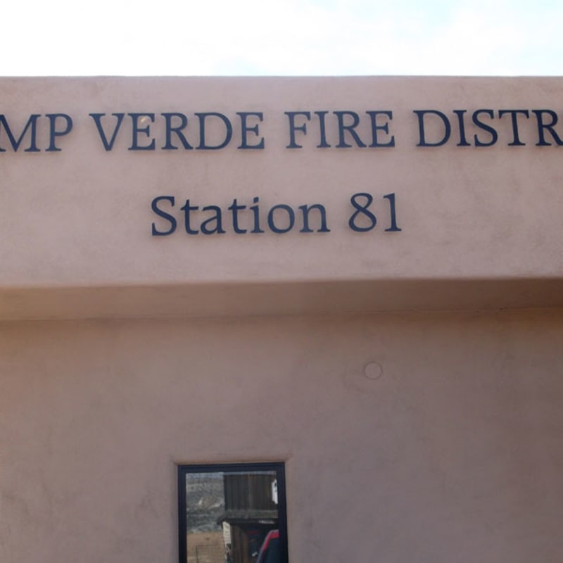 Fire Station Signs - Custom Fire Department Signs | Woodland Manufacturing