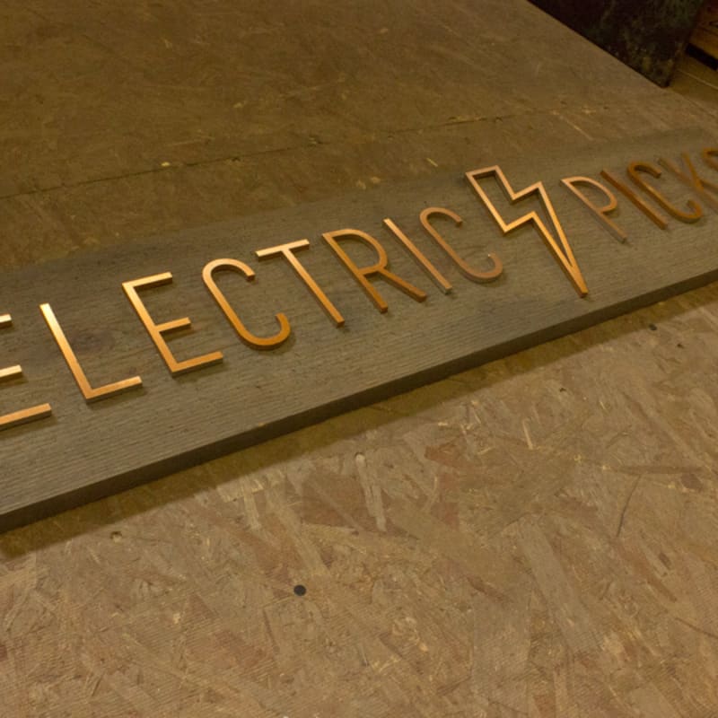 Faux Metal Letters - Custom Tints in Bronze, Brass and Copper ...