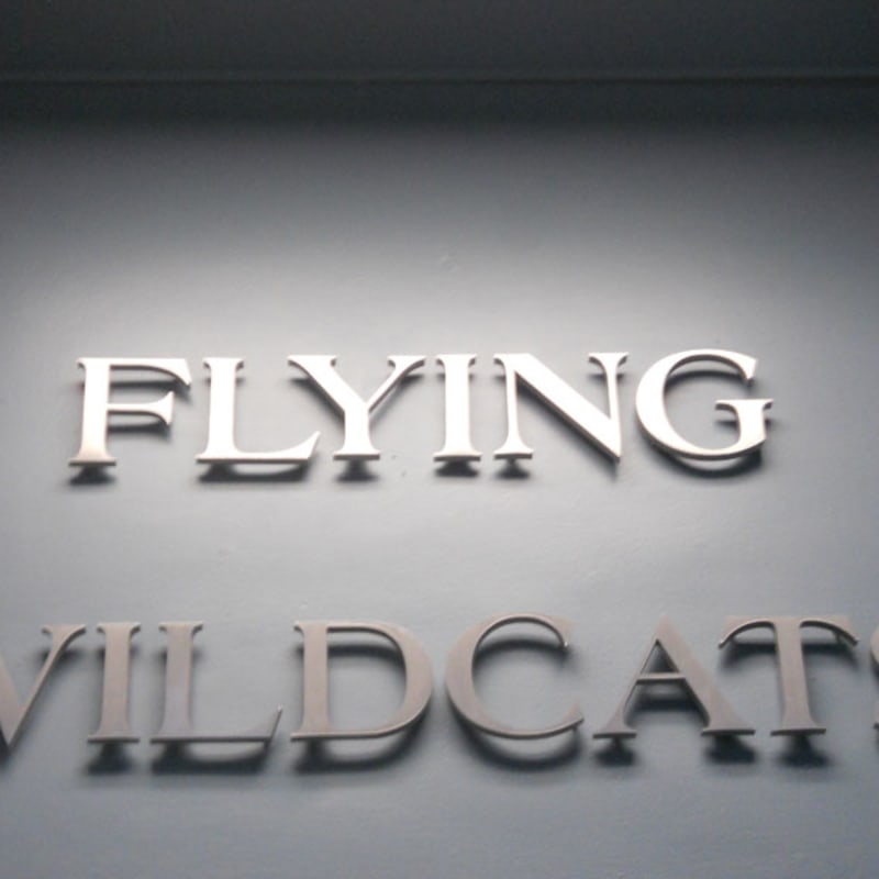 Americana Bold Cast Metal Letter Sign | Woodland Mfg