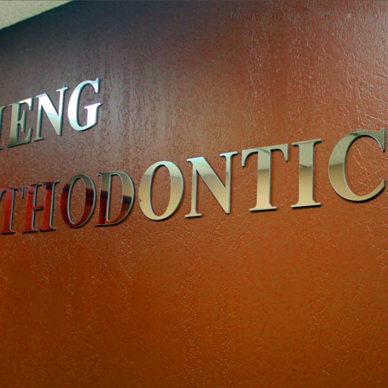 Dental Office Sign - Custom Made with Expertise | Woodland Manufacturing