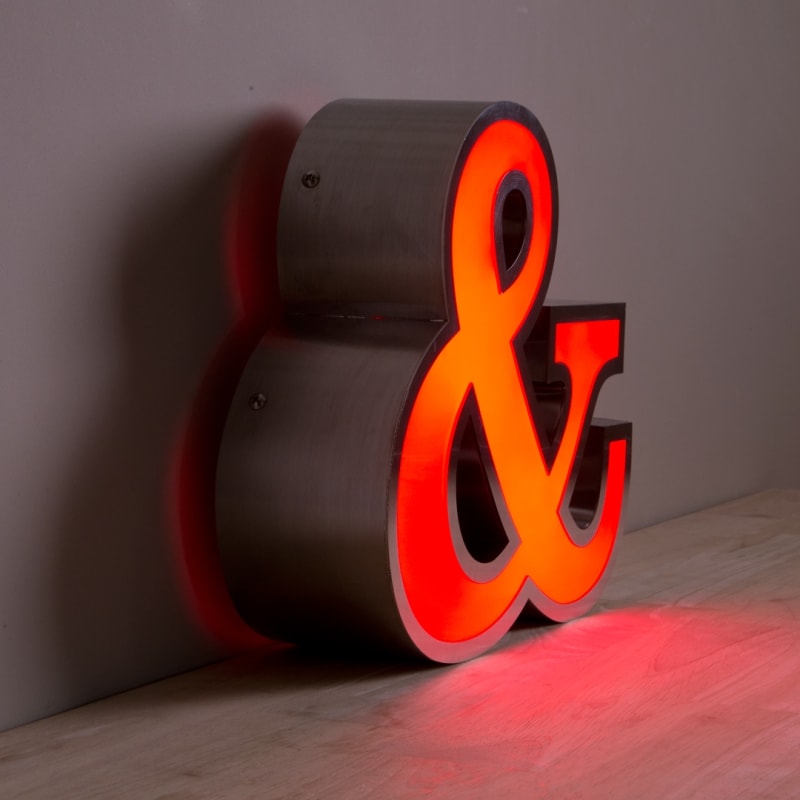 Face Lit Metal Letters - LED Lighted Signs Variety of Colors | Woodland ...