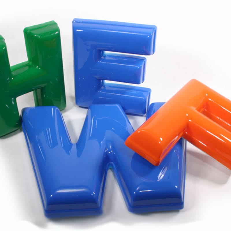 Lighted Letters - Affordable LED Letters in Block fonts | Woodland ...