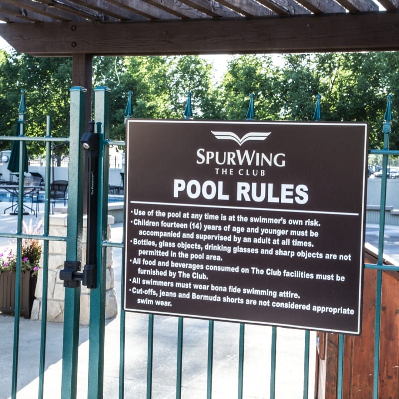 Golf Course Signs - Country Club Signs | Woodland Mfg