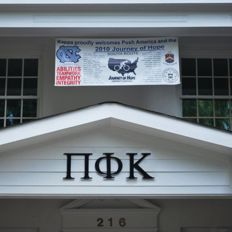 Outdoor Wood Greek Letters - Unfinished Greek House Letters | Woodland ...