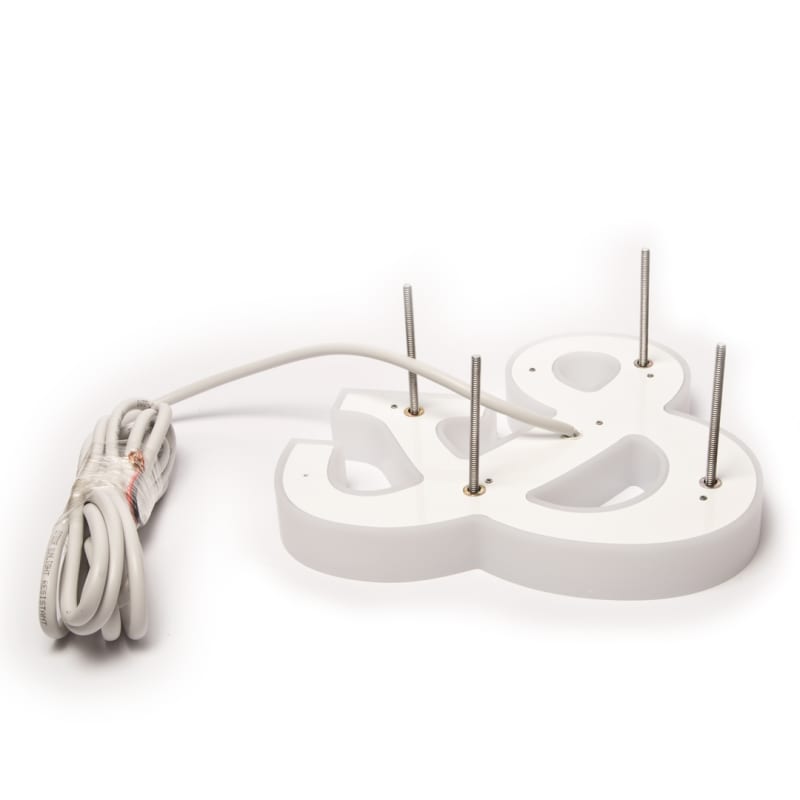 LED Plastic Letters - White Glow Letters | Woodland Manufacturing