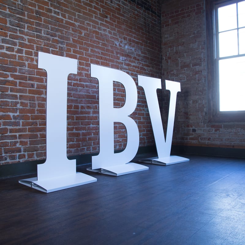 Large Standing Letters | Woodland Manufacturing