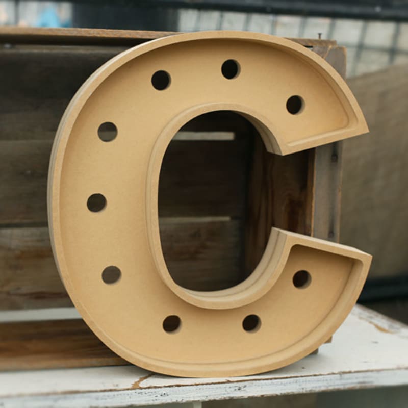 Framed Wood Letters - Fillable Sign Letters | Woodland Manufacturing