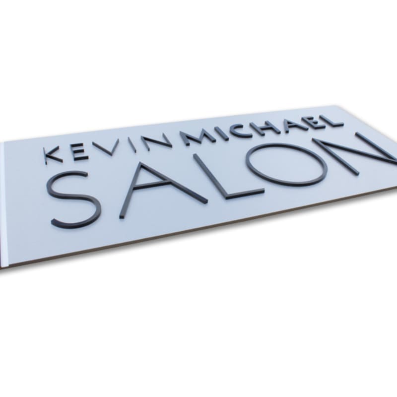 Custom Metal Signs & Displays - Finished | Woodland Mfg