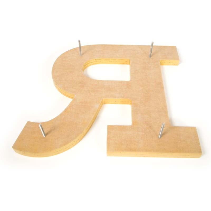 Painted Outdoor Wood Letters - Any Size, Any Color, Any Font ...