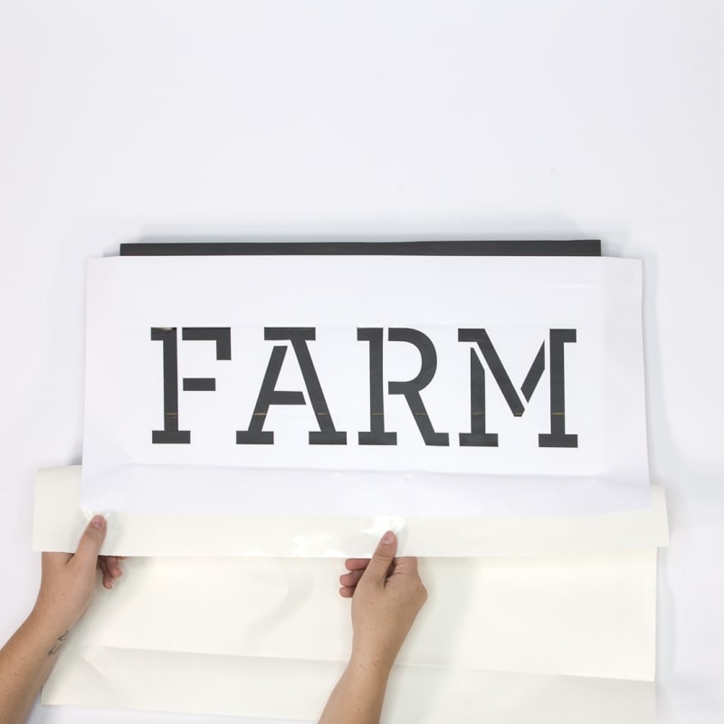 Stick On Stencils - Custom Sticker Stencils | Woodland Mfg